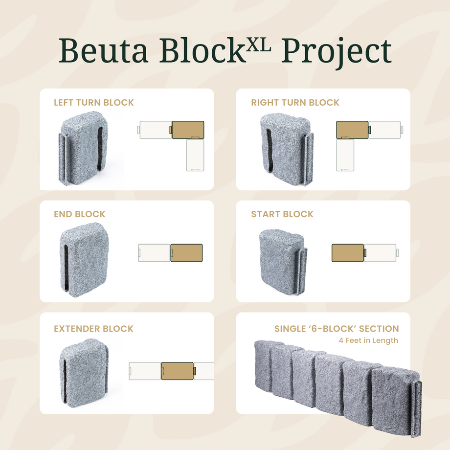 Blocks XL 9.5” - Custom Bundle - Beuta