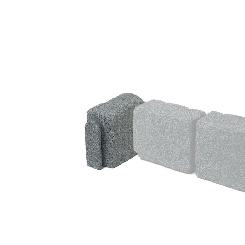 Left Turn Block - Cobblestone - Beuta